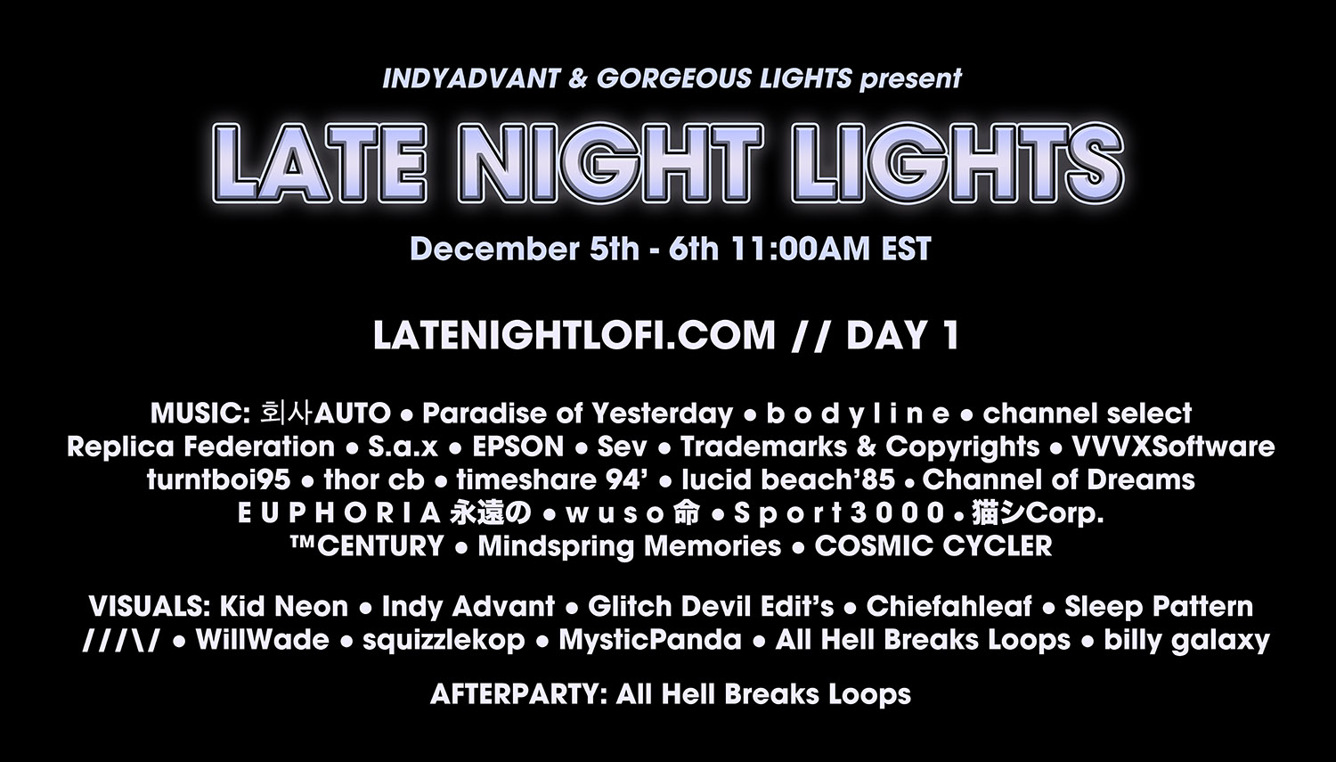 Late Night Lights 2020 Festival